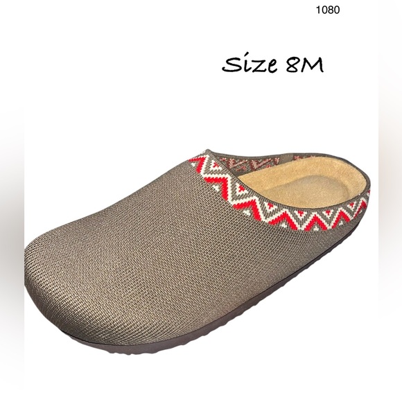 Cushionaire | Shoes | New Cushionaire Swiss Knit Cork Footbed Clog ...